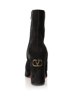 Valentino Garavani Fawcette Suede Ankle Boots