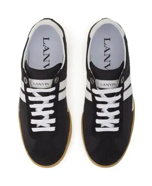 LANVIN Glen 2.0 Sneakers In Nylon - Black/white