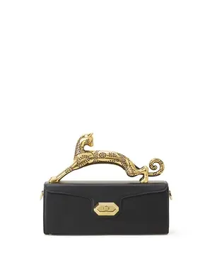 LANVIN Leather Pencil Cat Bag