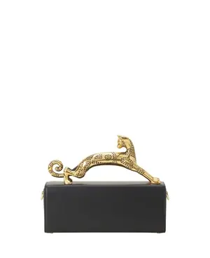 LANVIN Leather Pencil Cat Bag