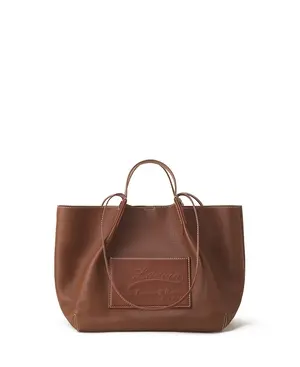 LANVIN Catch Tote Bag - Chestnuts