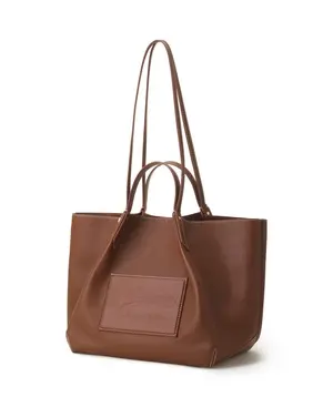 LANVIN Catch Tote Bag - Chestnuts