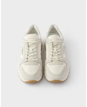 Prada Suede And Re-nylon Prax Sneakers