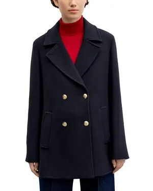 Gerard Darel Alis Double Breasted Peacoat