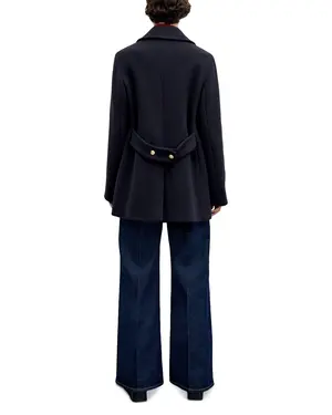 Gerard Darel Alis Double Breasted Peacoat