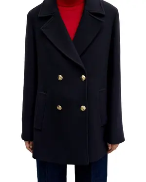 Gerard Darel Alis Double Breasted Peacoat