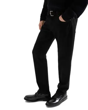 7 For All Mankind The Straight Relaxed Fit Jeans - Midnight Abyss