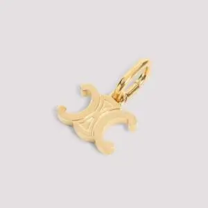 Celine Triomphe Charm - Silver