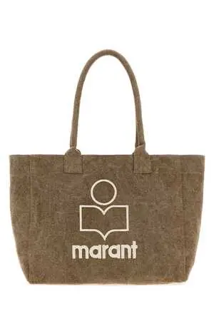 Isabel Marant Étoile Mud Canvas Yenky Shopping Bag - Brown