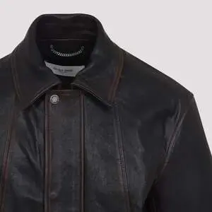 GOLDEN GOOSE Prince Nappa Leather Bomber Jacket