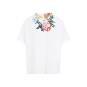 MAISON MARGIELA Floral Print T-shirt - White