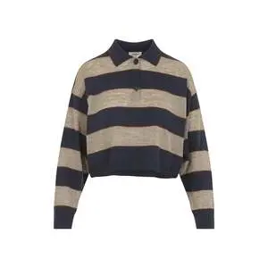 Brunello Cucinelli Knit Polo - Blue
