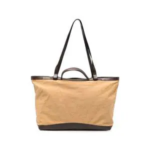Dries Van Noten Neutrals Tote Bags - Cream