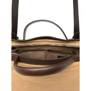 Dries Van Noten Neutrals Tote Bags