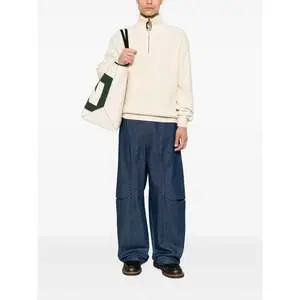 JW Anderson Neutrals Sweaters & Knitwear Jumpers