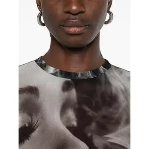 JEAN PAUL GAULTIER Graphic Print Dress