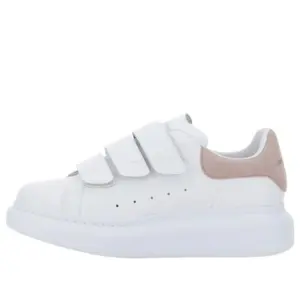 Alexander McQueen Oversized Triple Strap Sneaker 'white Pink - White/pink