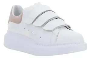 Alexander McQueen Oversized Triple Strap Sneaker 'white Pink