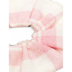 VIVIENNE WESTWOOD Check Pattern Ruched Hair Accessory