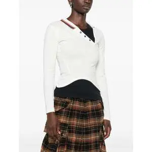 VIVIENNE WESTWOOD Asymmetric Organic Cotton Polo