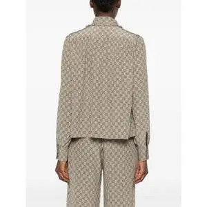 Gucci Neutrals Tops Shirts