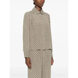 Gucci Neutrals Tops Shirts