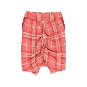 VIVIENNE WESTWOOD Cotton Check Pattern Skirt
