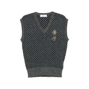 VIVIENNE WESTWOOD Grey Sweaters & Knitwear Jumpers - Gray