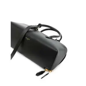 Alaïa Smooth Grain Leather Tote Bag - Black