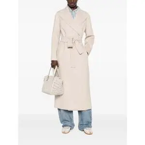 Max Mara Neutrals Coats Single Breasted Coats