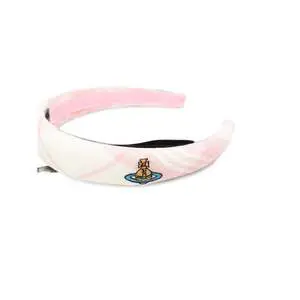 VIVIENNE WESTWOOD Checked Padded Hair Accessories