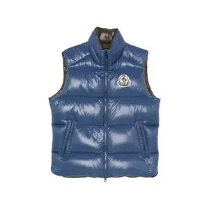 Moncler Jackets Waistcoats & Gilets - Blue