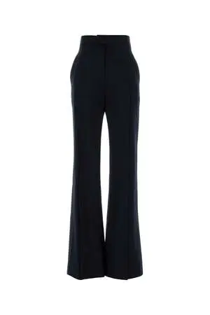 VIVIENNE WESTWOOD Dark Wool Wide-leg Pant - Blue