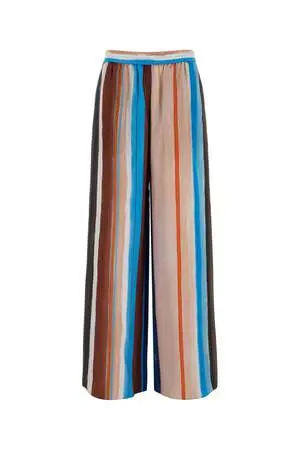 Fendi Printed Silk Pant - Multicolor