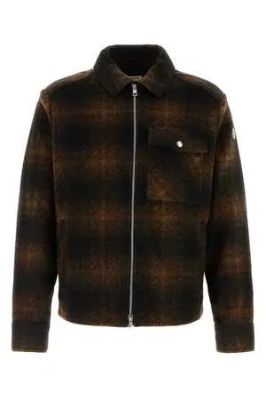 Moncler Embroidered Flannel Shirt - Multicolor