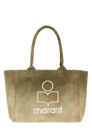Isabel Marant Étoile Khaki Canvas Yenky Shopping Bag - Green