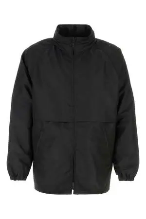 Saint Laurent Polyester Windbreaker - Black