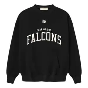 Fear Of God Falcons Crewneck Ss25 Sweatshirt - Black
