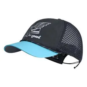 Nike Pro Dri-fit Unstructured Graphic Cap 'black Lt Current Blue - Black/lt Current Blue