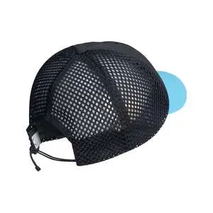 Nike Pro Dri-fit Unstructured Graphic Cap 'black Lt Current Blue