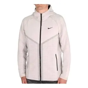 Nike Tech Pack Windrunner Full-zip Hoodie 'light Bone Black - Light Bone/black