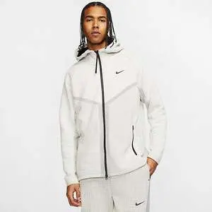 Nike Sportswear Tech Pack Windrunner Full-zip Hoodie - Light Bone/black