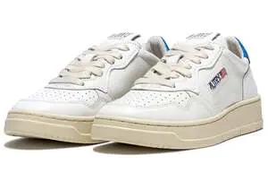 AUTRY Medalist Low Leather 'white Blue