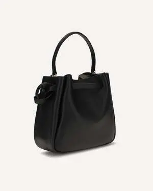 Tory Burch Romy Hammered Leather Bucket Bag