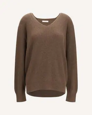 THE ROW Phef Cotton And Cashmere Sweater