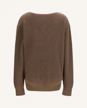 THE ROW Phef Cotton And Cashmere Sweater