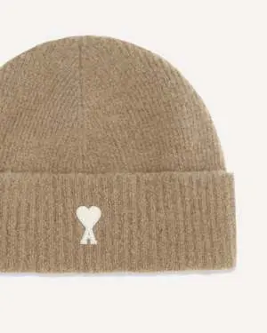 AMI Paris De Coeur Wool Beanie