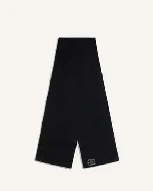 Dolce & Gabbana Ribbed Virgin Wool Scarf