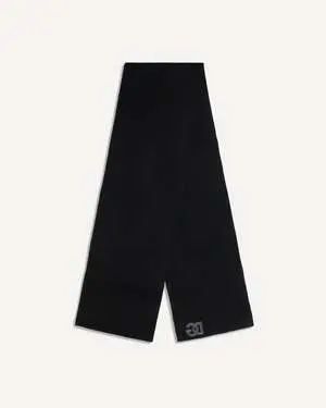 Dolce & Gabbana Ribbed Virgin Wool Scarf