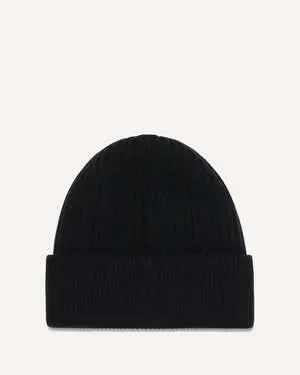 Dolce & Gabbana Logo English Rib Knit Beanie